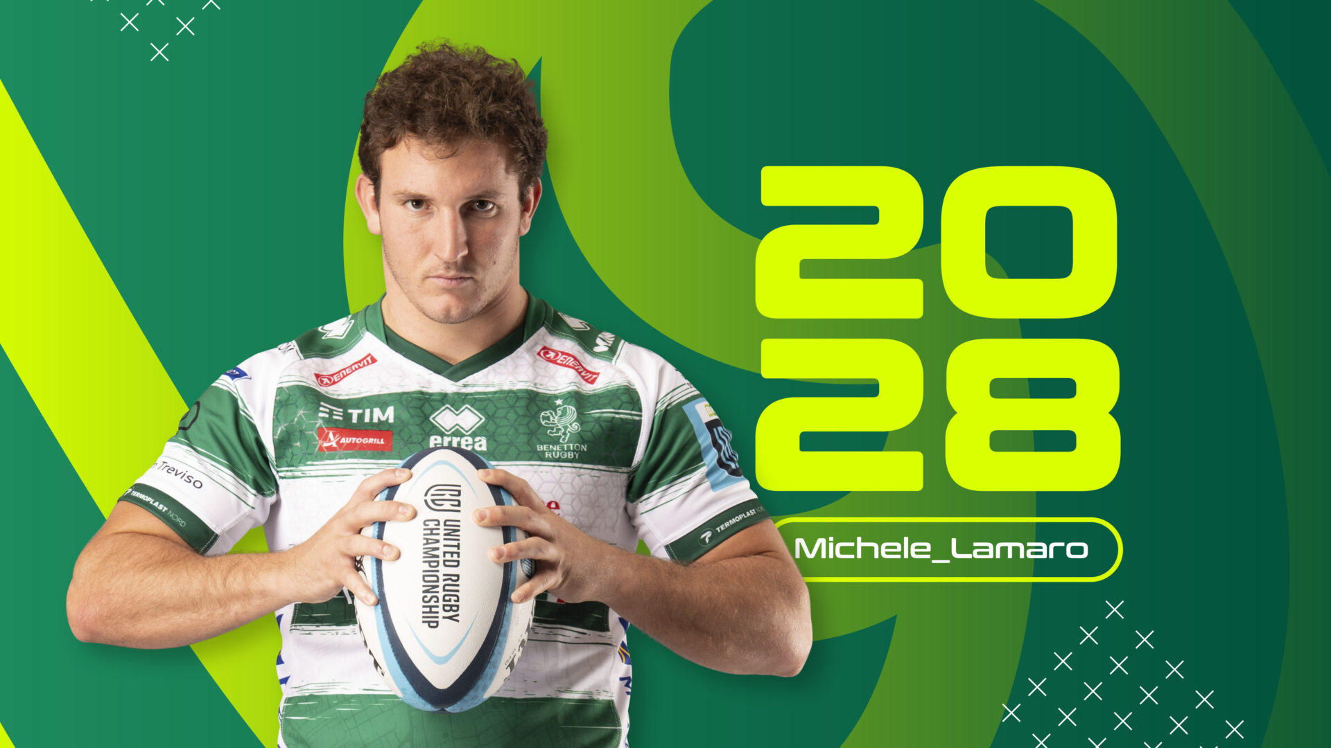 MICHELE LAMARO SARA' UN LEONE FINO AL 2028 | Benetton Rugby