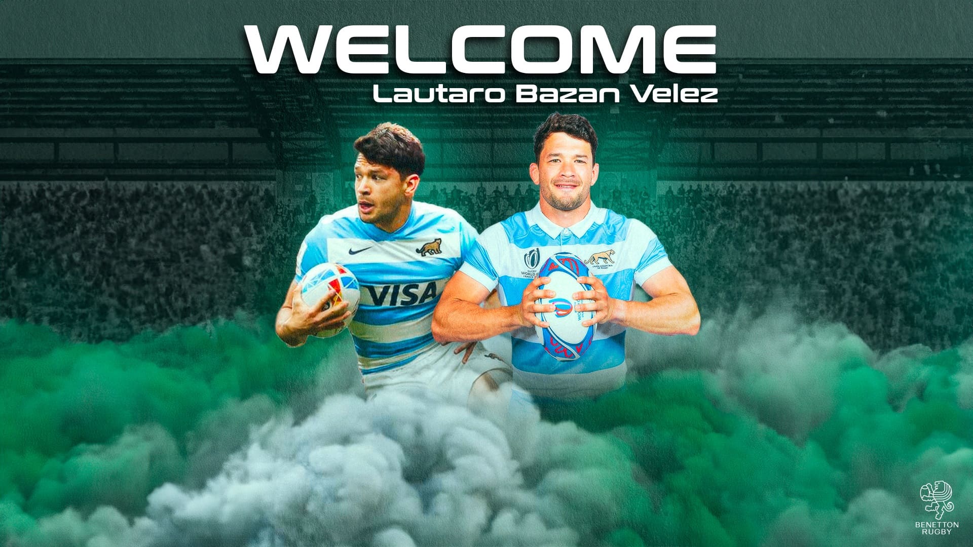 LAUTARO BAZAN VELEZ SARA' UN NUOVO LEONE BIANCOVERDE | Benetton Rugby
