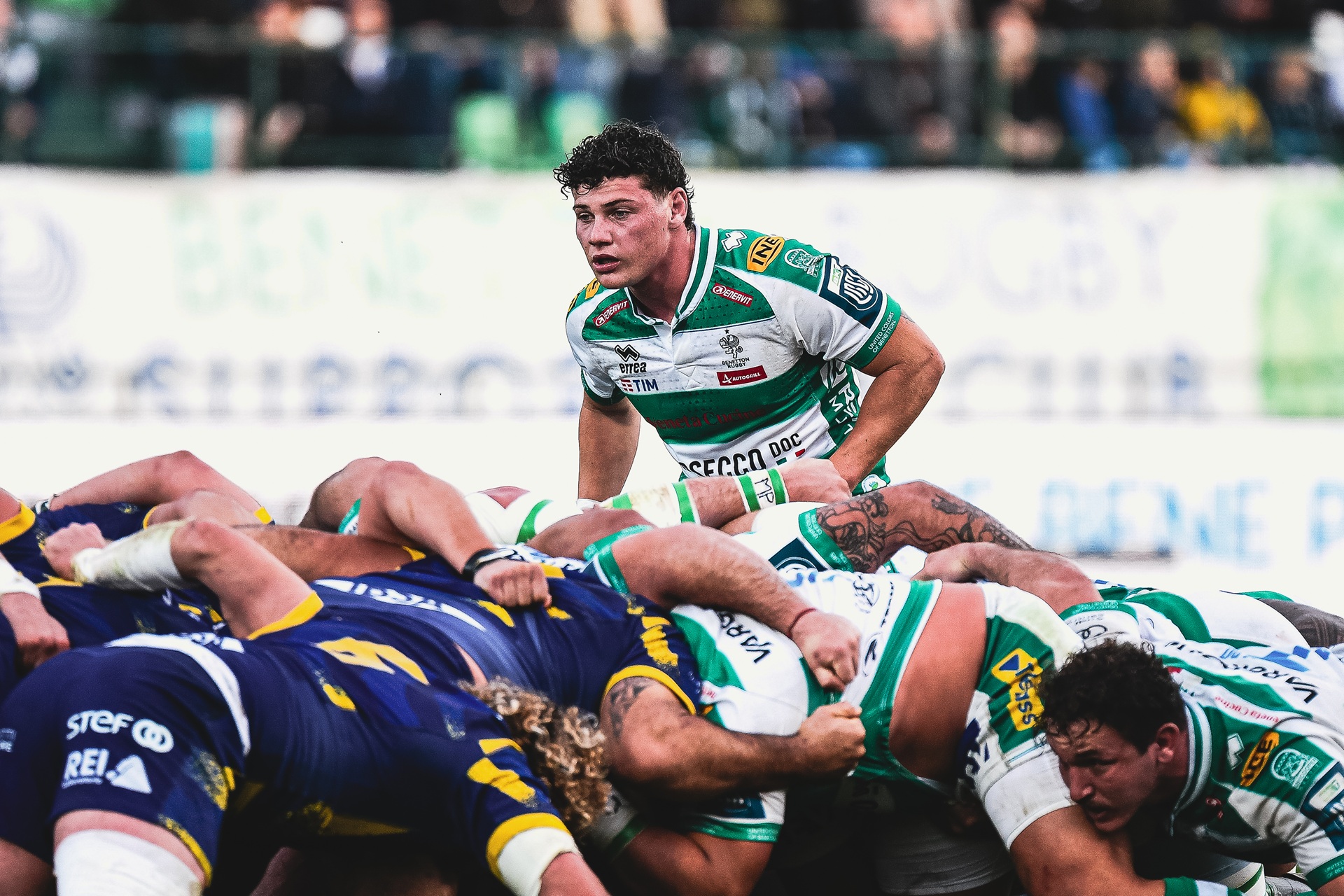 Alessandro Garbisi in biancoverde fino al 2028 | Benetton Rugby